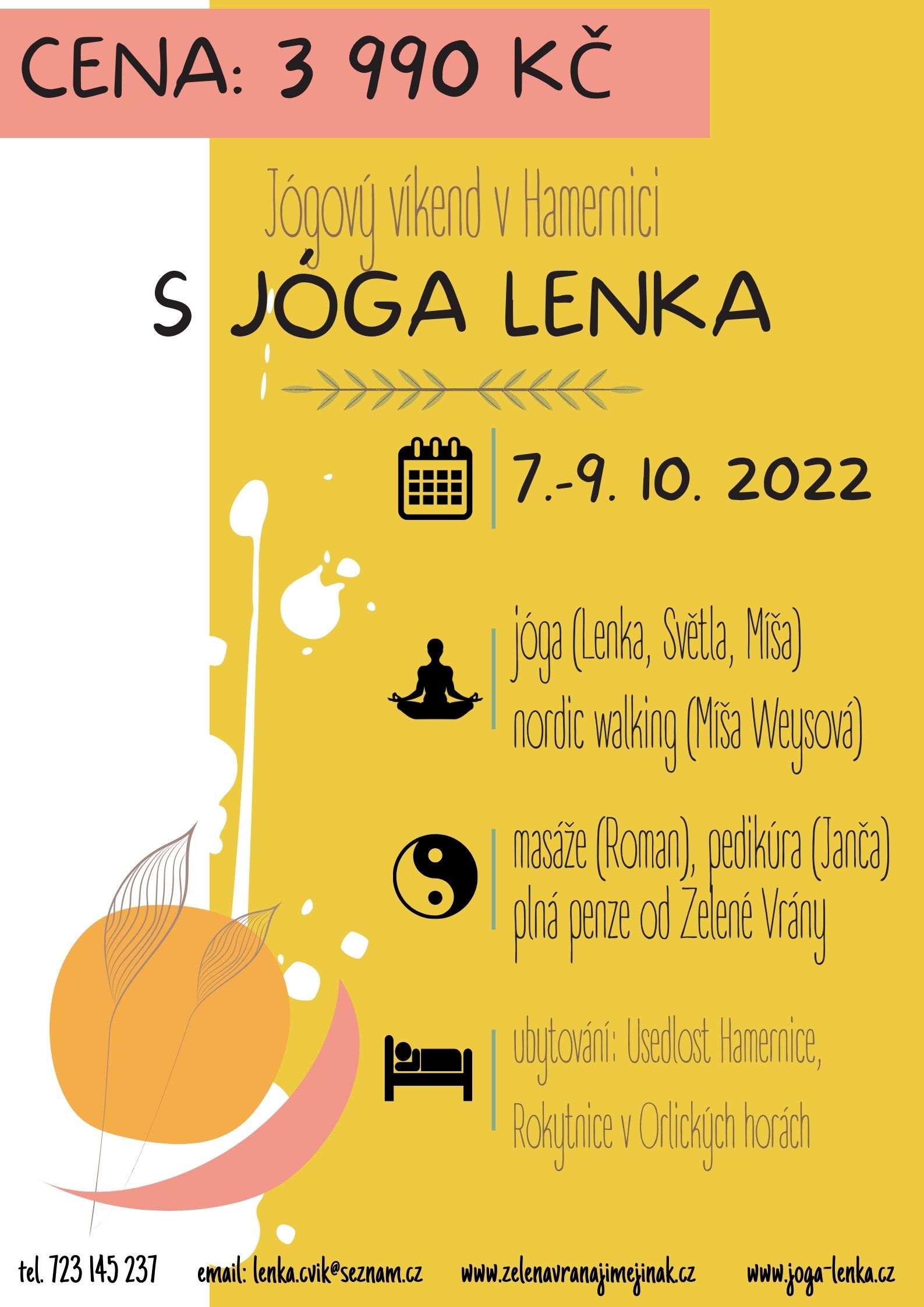 Hamernice říjen 2022 — Jóga Lenka